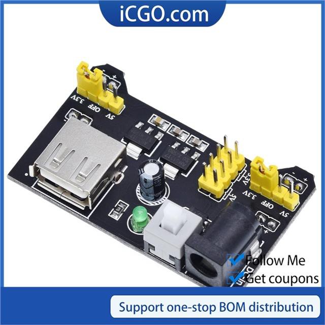 MB102 Breadboard Power Supply Module 3.3V 5V For Arduino Solderless ...