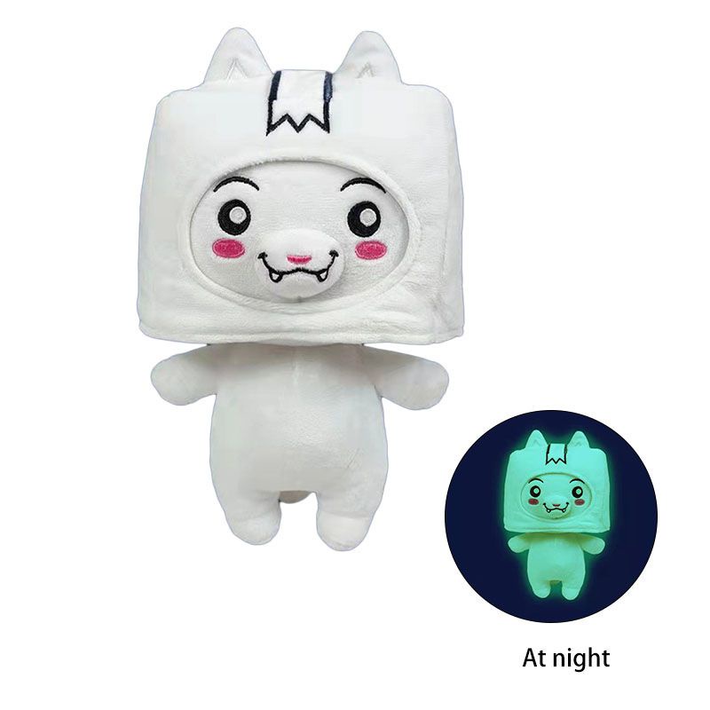 20-50cm New Lankybox Metal Mechanical Thicc Shark Cyborg Plushie Stuff ...