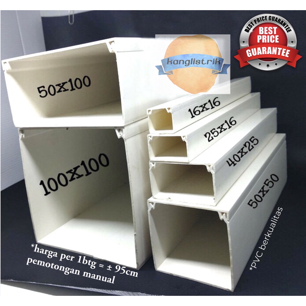 DUCT CABLE DAK CABLE 50x50 mm WHITE PVC. | Shopee Philippines