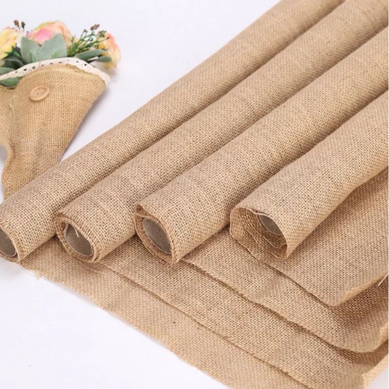 Jute Floral Wrapping 70x60 cm/Flower Wrapping Paper/Rustic Flower ...