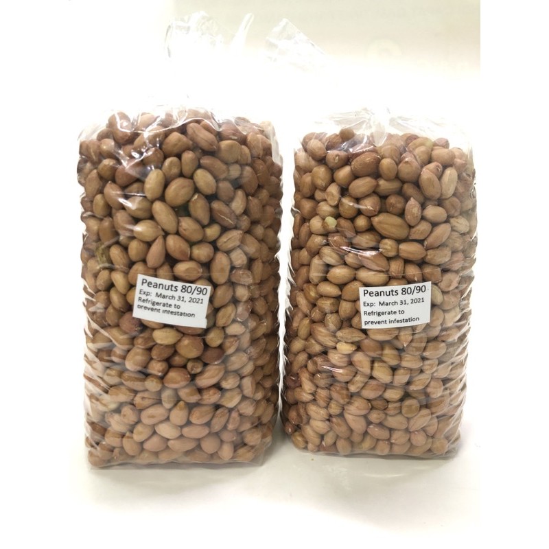 Mani or Peanuts small (2x500g) 1kg raw uncooked hilaw maliit | Shopee ...