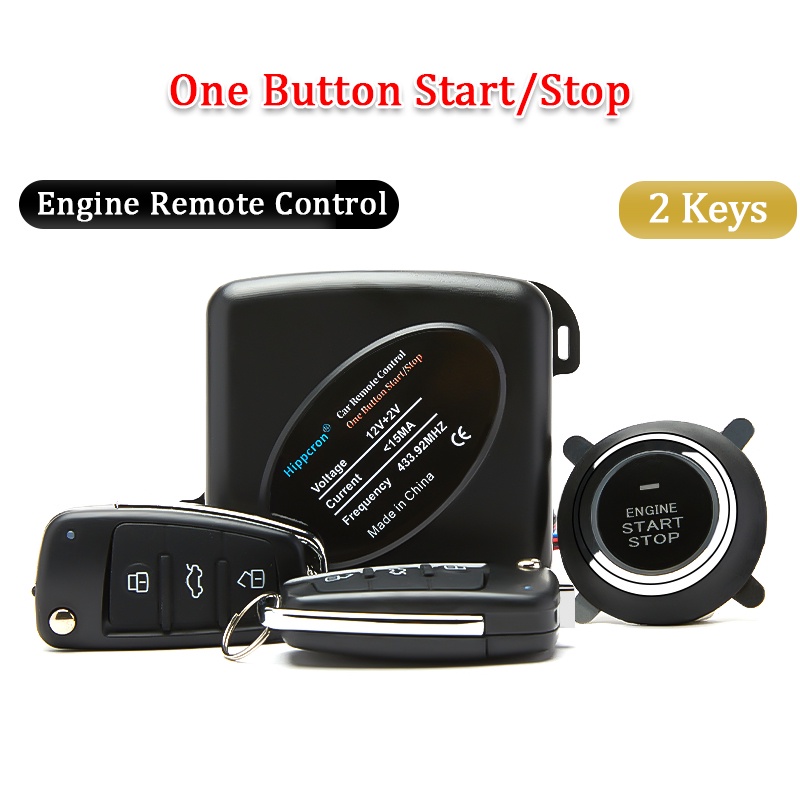 Central Door Lock Car Remote Control Keyless Entry Push Start System ...