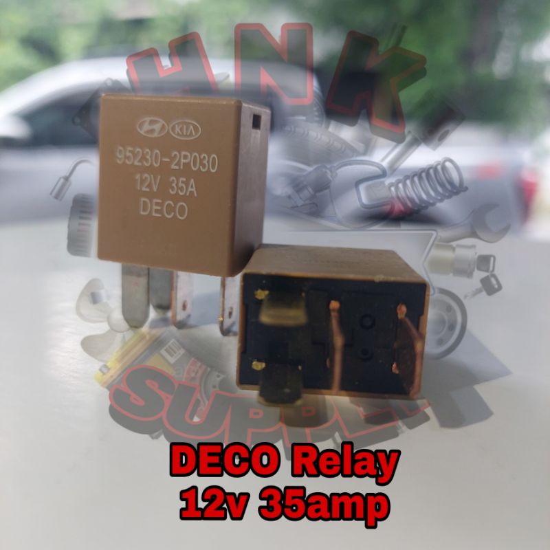 Deco Relay (12v 35a) | Shopee Philippines