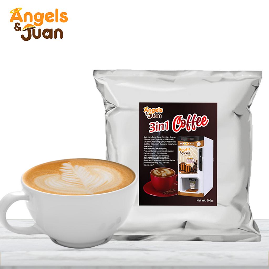 Angels 3-1 Coffee Powder for Coffee Vending Machine 500g | Shopee ...