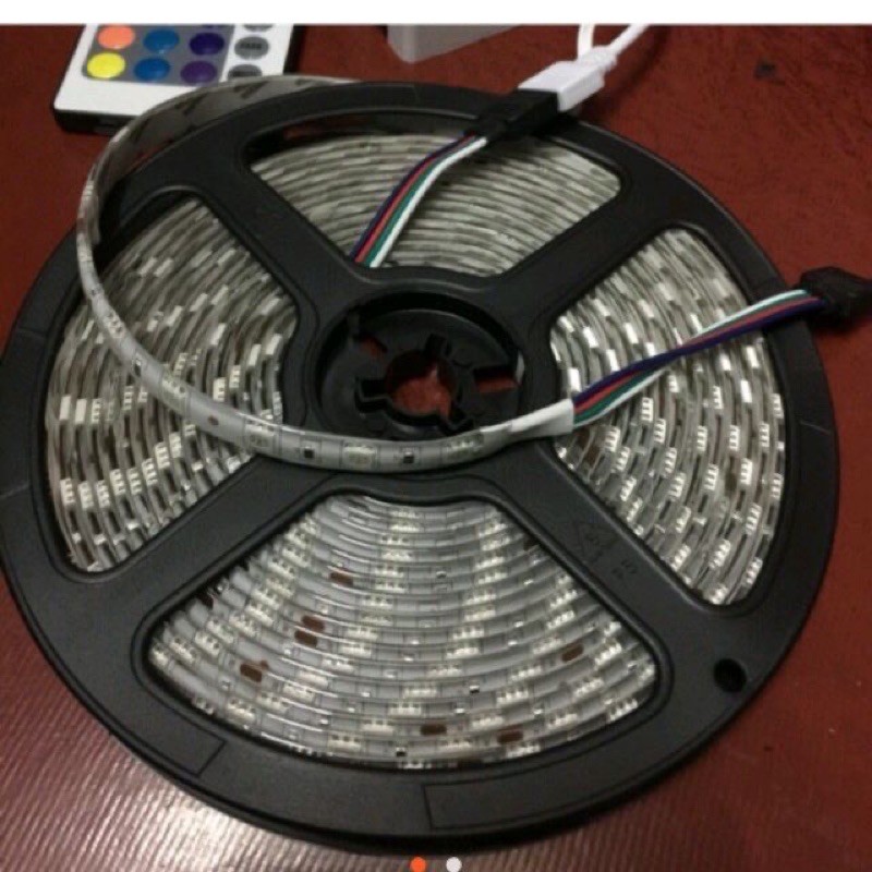 7-color Led Strip 5050 RGB Indoor 12V (5M Roll) | Shopee Philippines