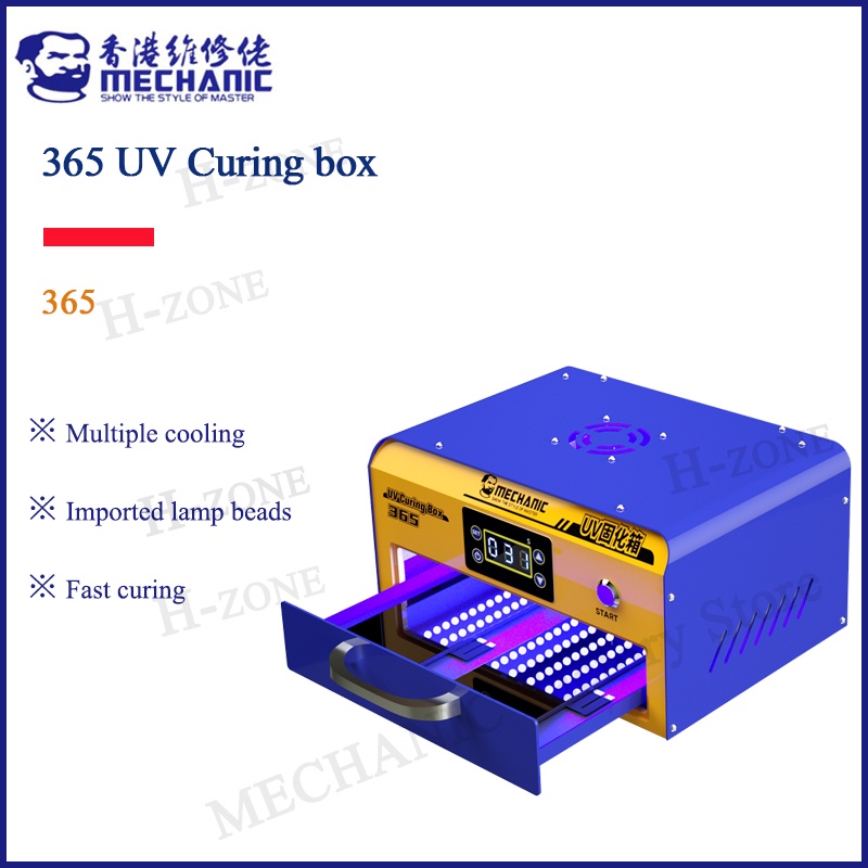 Mechanic 365 High Power LED Cold Light Source UV Curing Box | Shopee Philippines
