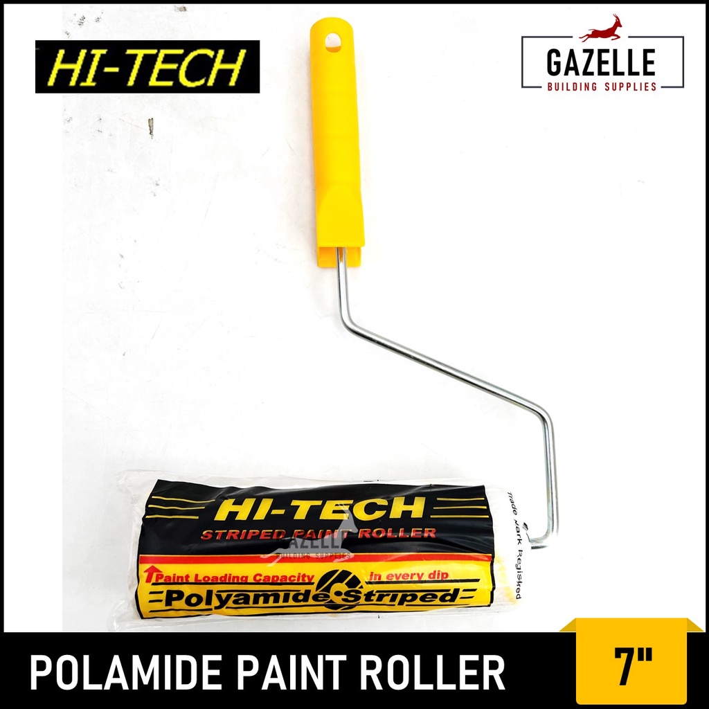 Hi-Tech Cotton / Polyester Paint Roller Hippo Foam Roller - 4" / 6" / 7 ...