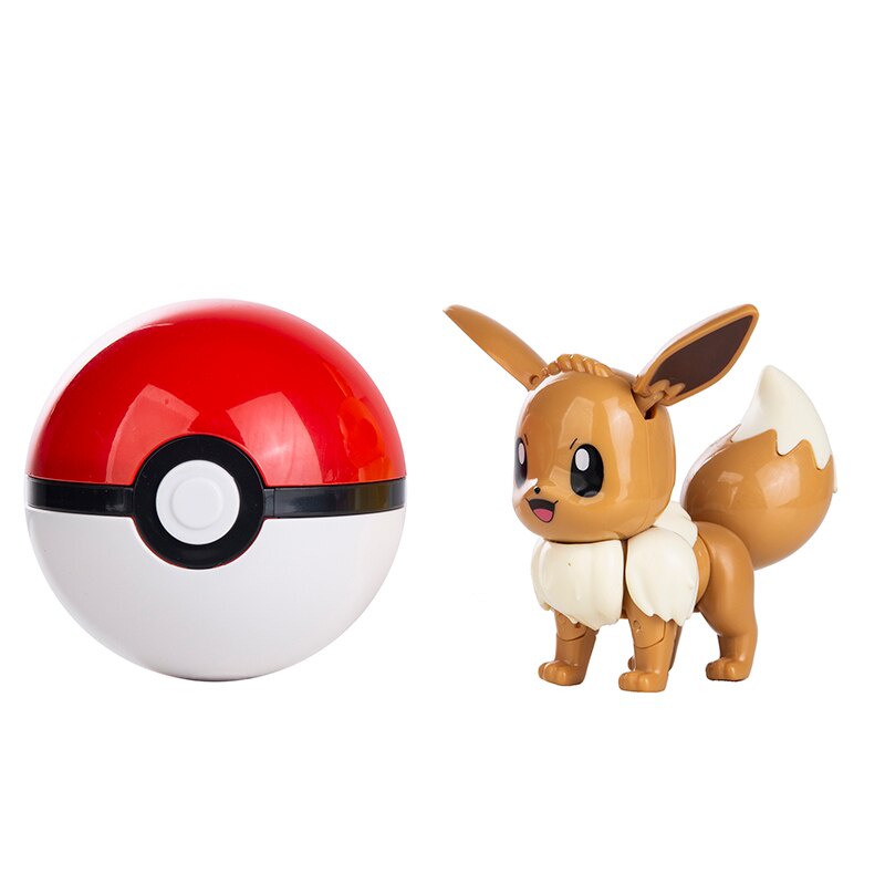 Pokemon Action Figures Transforming Toy Anime Figure Pikachu Charizard ...