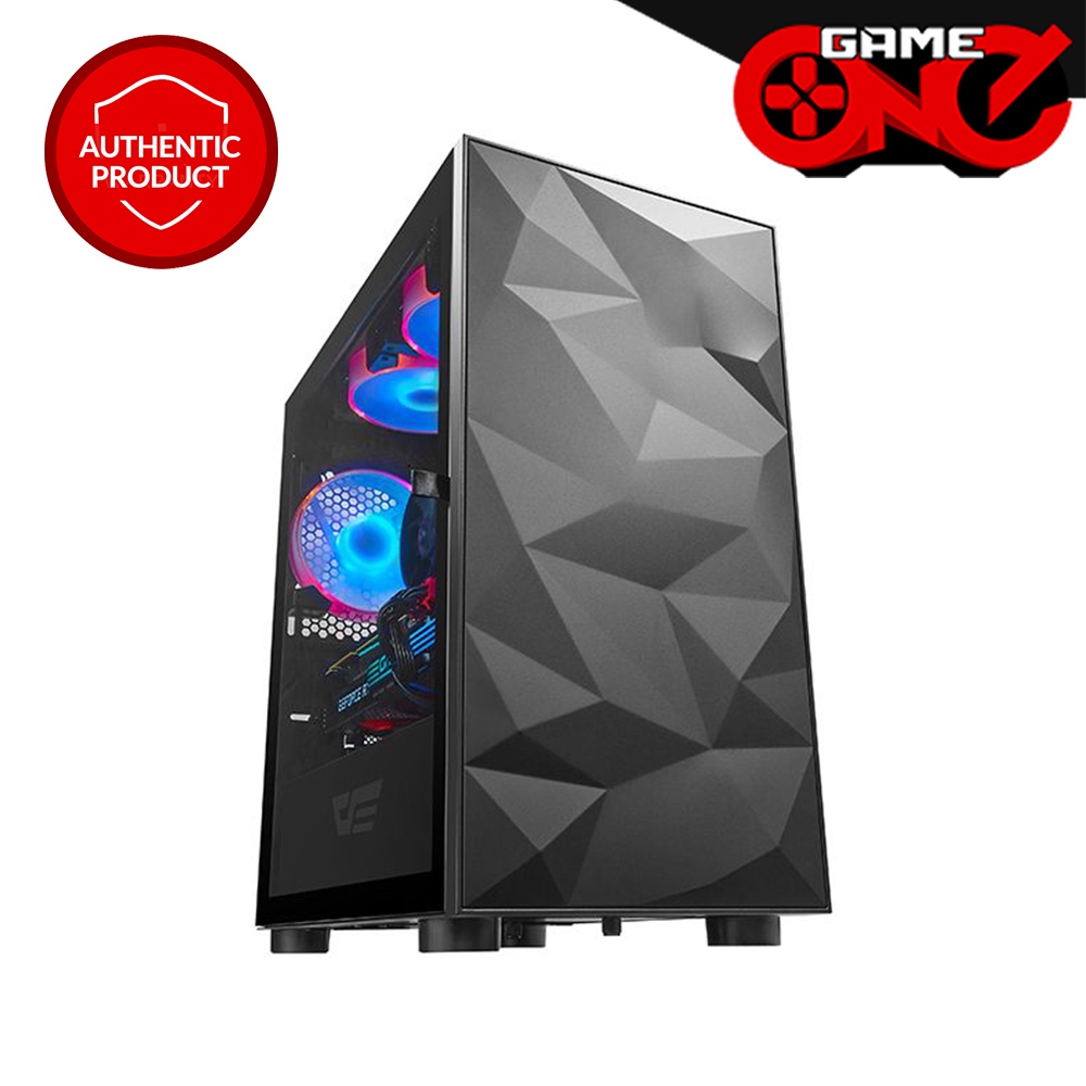 Darkflash DLM21 Mesh Luxury M-ATX Chasis Case [Black] | Shopee Philippines