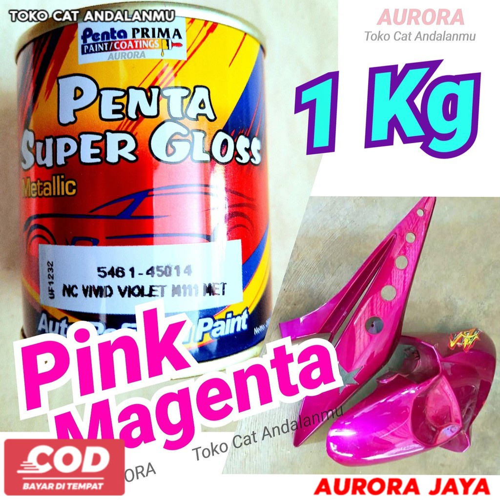 Penta Pink Magenta Paint 1Kg Vivid Violet Ping Metallic Metallic 1Kg ...