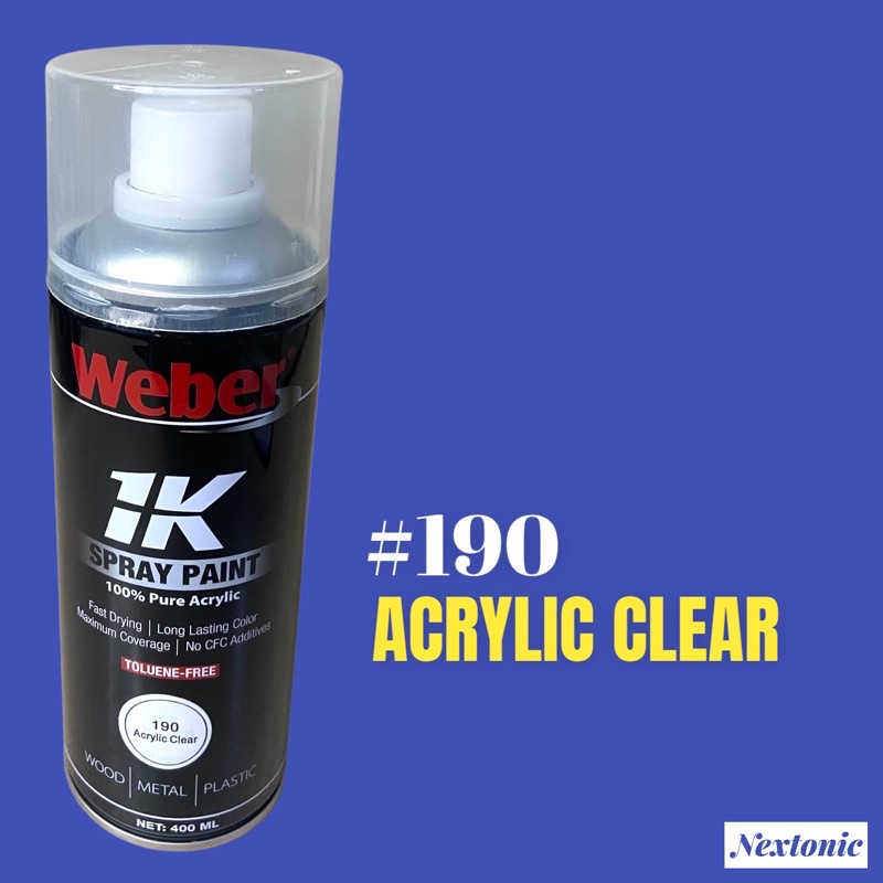Spray Paint 100% Pure Acrylic (Assorted Colors) 400ml Sold per Pc ...