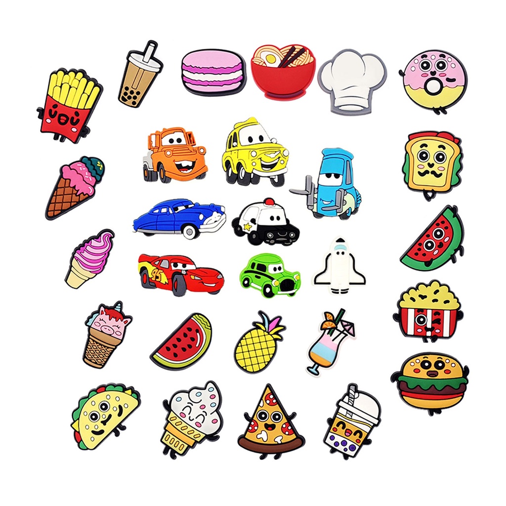Croc Jibz Pins Cartoon Animation Colorfully DIY Shoes Charm Button ...