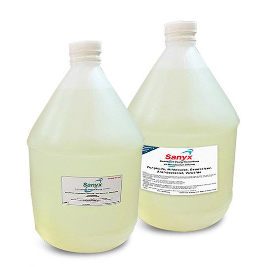Sanyx Disinfectant Cleaner Concentrate and Sanyx Fogging Solution SUPER ...