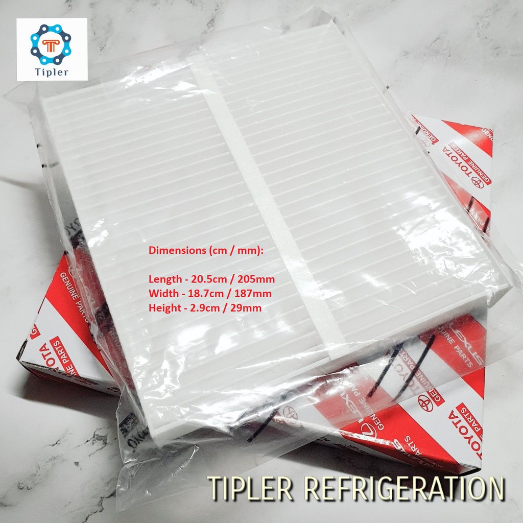 Toyota Hilander / Camry / Prado Cabin air filter Car aircon | Shopee ...