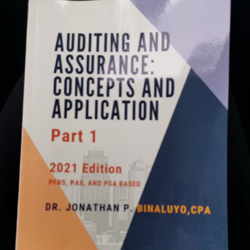Auditing And Assurance Concepts And Application Part 1 2021 Edition By