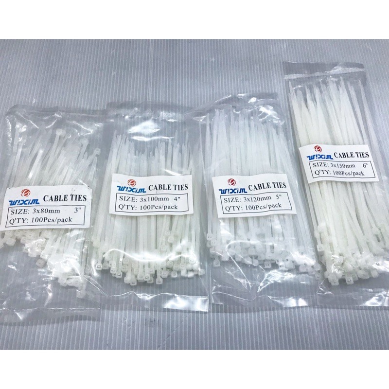 Cable Tie 3” to 6” 100pcs per pack | Shopee Philippines