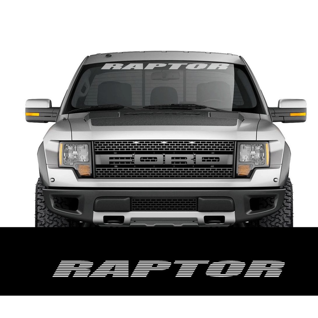 Raptor SVT Front Windshield Banner Decal Fits Ford Raptor Trucks ...