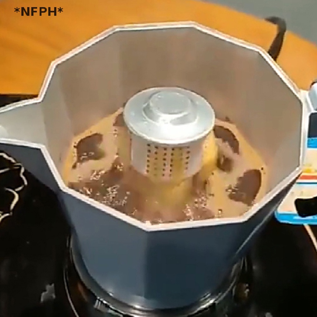 CKFR Moka Pot Splash Coffee Pot with Aluminum Splash Valve Moka Pot ...