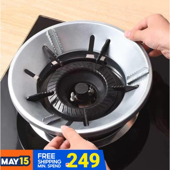 Windproof High Efficiency Gas Stove Energy Saving Cover Heat Insulation ...