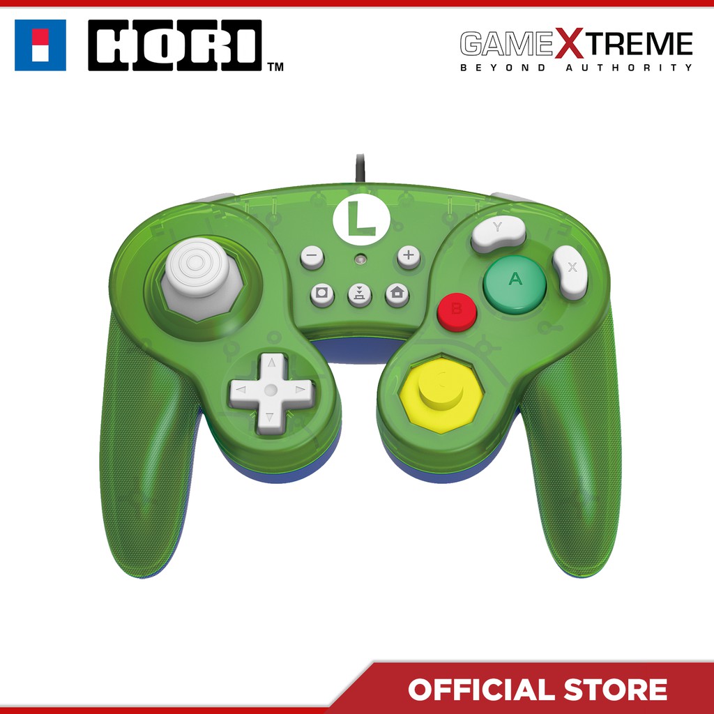 Nintendo Switch Hori Wired Controller For Switch (Luigi) | Shopee ...