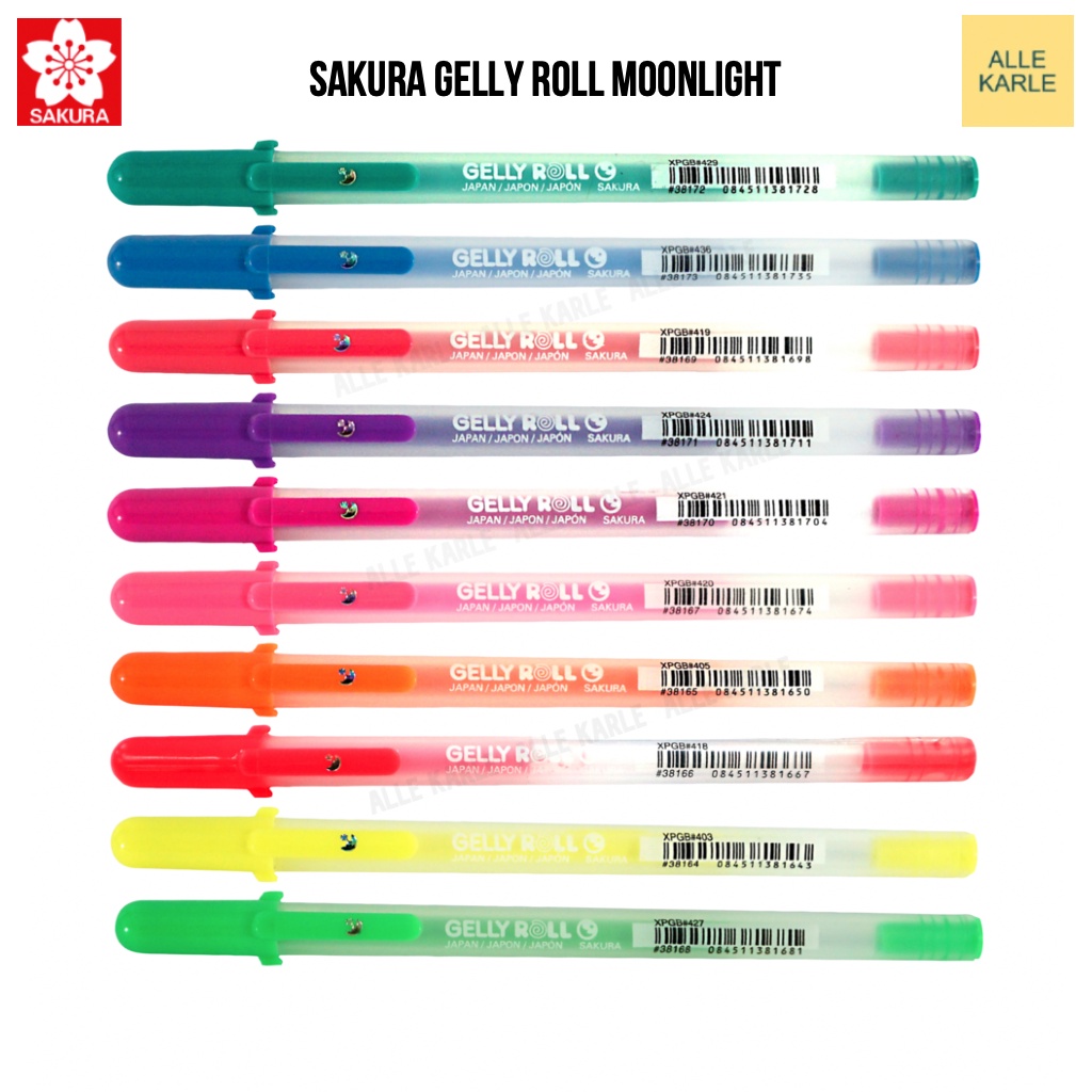 Sakura Gelly Roll Pen Moonlight | Alle Karle | Shopee Philippines