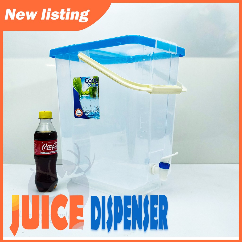BUKO JUICE DISPENSER / WATER DISPENSER 14L LARGE CAPACITY WATER JUG ...