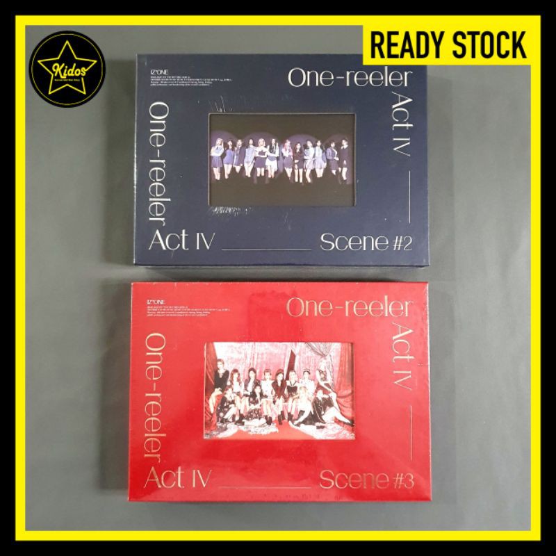 [READY] Iz*one/izone - Mini Album Vol.4 [One-reeler/Onereeler/One reeler/Act IV] | Shopee ...
