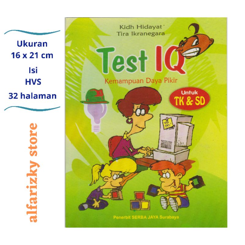 Children's Books - IQ Test For Kindergarten And Elementary School ...