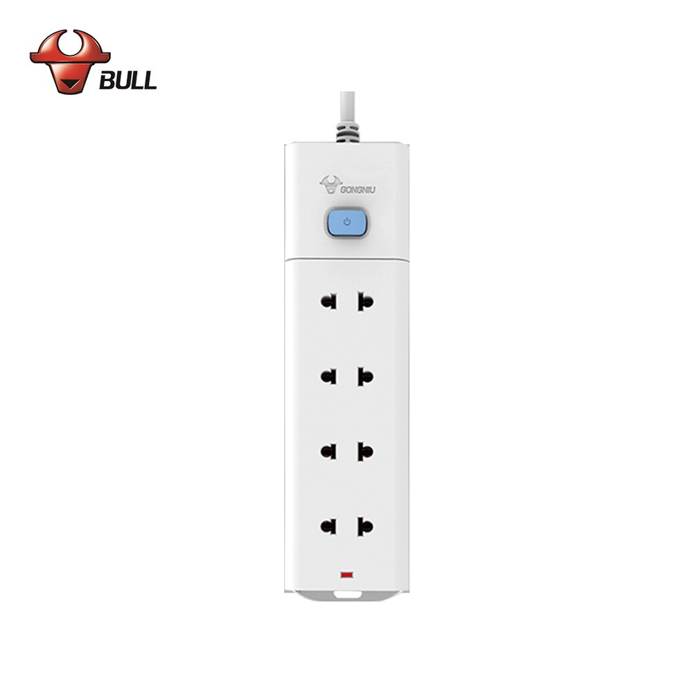Bull Extension Socket V Series V1040-30 Cable 4 Outlets 2500w 10A ...