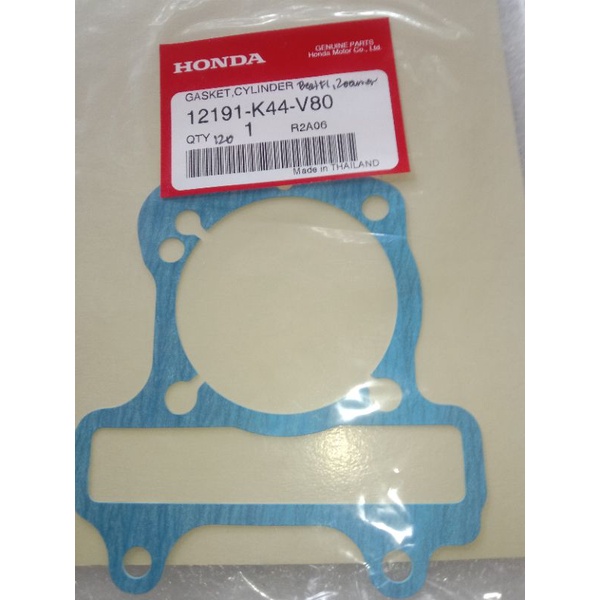 Cylinder Gasket Beat fi/Zoomer 12191-k44-v80 honda genuine parts ...