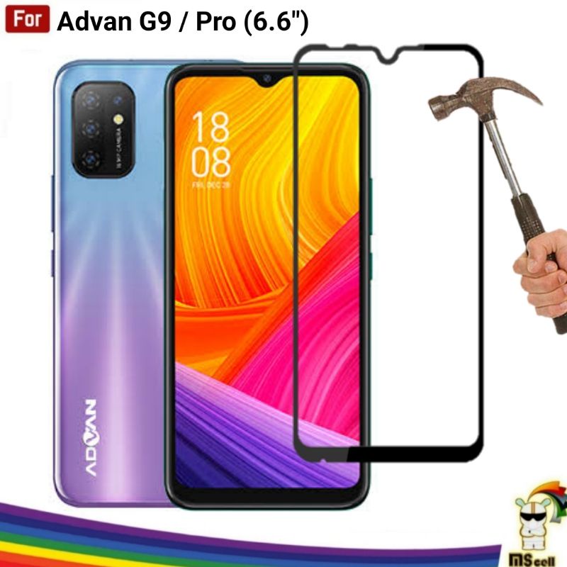 LAYAR Tempered Glass ADVAN G9 / G9 Pro Full Cover - Tg Advan G 9 / G9 ...