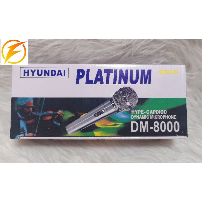 Microphone Hyundai Platinum DM-8000 Professional Dynamic Microphone | Shopee Philippines