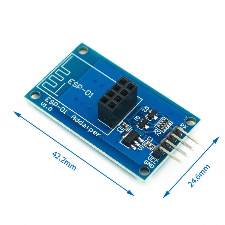 Esp8266 Esp 01 Esp01 Serial Wireless Wifi Module For Arduino Transceiver Receiver Adapter Board 7342