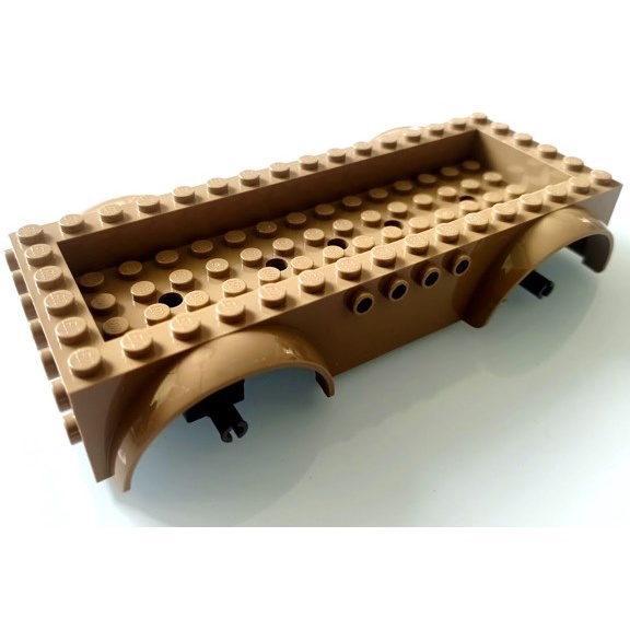 LEGO Parts 68446c01 Vehicle Base 8x16x2 1/2 with Mudguards 4x14 ...