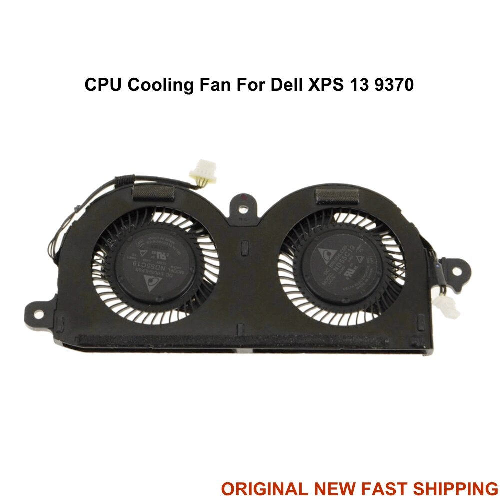 Laptop CPU Cooling Fan For XPS 13 9370 0980WH 980WH Notebook PC FANS ...