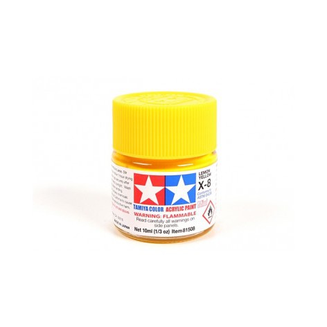 Tamiya X- 8 Lemon Yellow - Acrylic Mini | Shopee Philippines