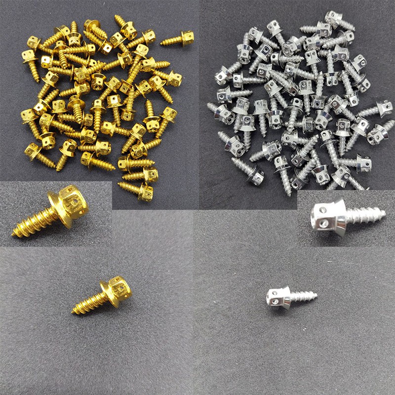 [CEL] HENG BODY SCREW BOLTS FLOWER TYPE - GOLD / WHITE - M5X15 - SOLD ...
