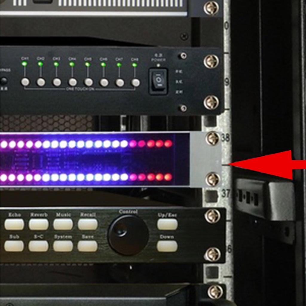 120 LED Level Indicator Stereo Sound Wire Control Audio USB Music ...