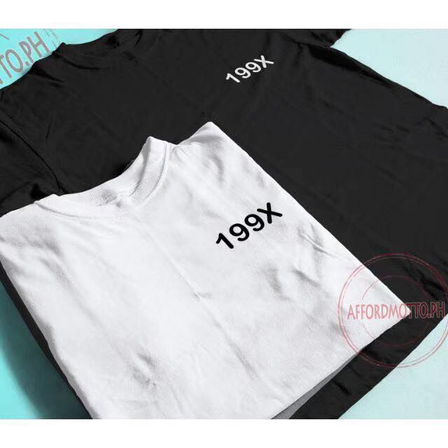 New 199x Tshirt Design for men and women | Shopee Philippines