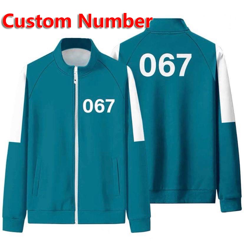 New Korean Squid Game 067 Kang Sae-byeok Jacket Men Women's Jacket ...
