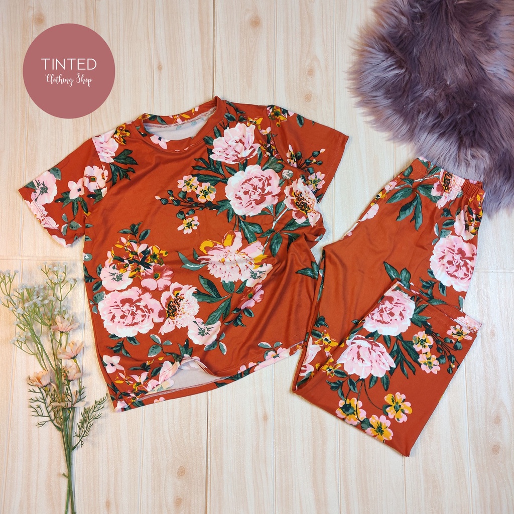 CLEARANCE - OOTD Trendy Comfy Pajama Coords Pantulog | Shopee Philippines