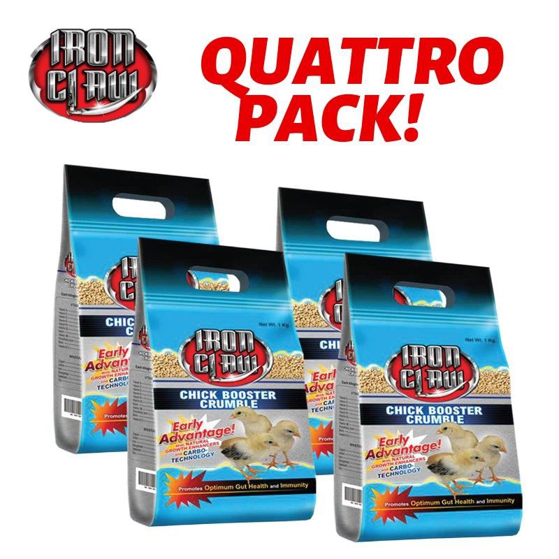 Iron Claw Chick Booster Crumble 1 Kg. | Shopee Philippines