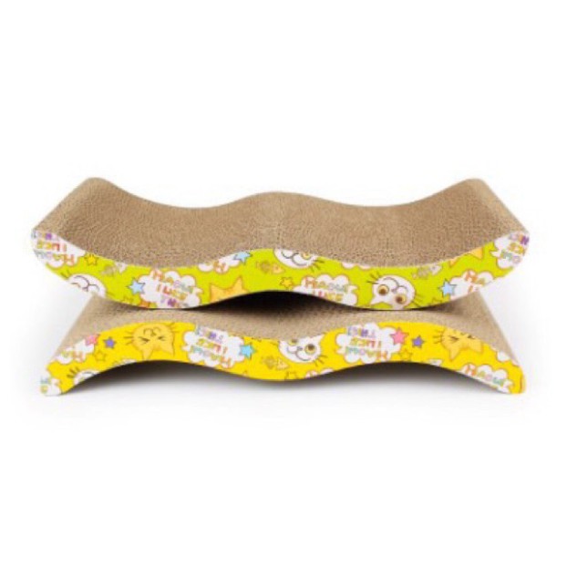 Cat scratching table with cat grass (catnip) | Shopee Philippines