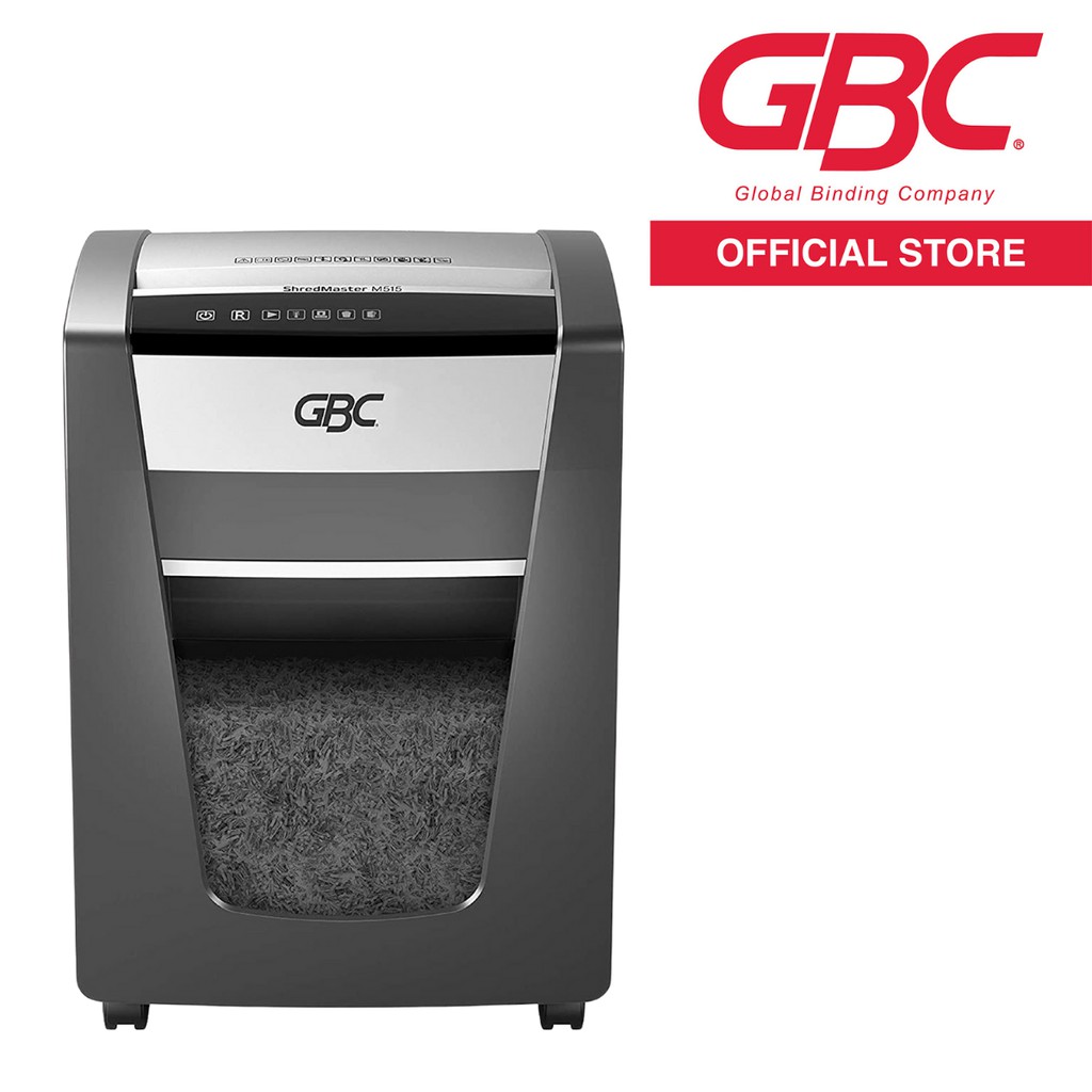 GBC Shredmaster Micro Cut Paper Shredder (M515) | Shopee Philippines