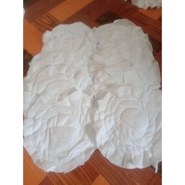 Round Rags / Basahan Bilog white 10pcs | Shopee Philippines