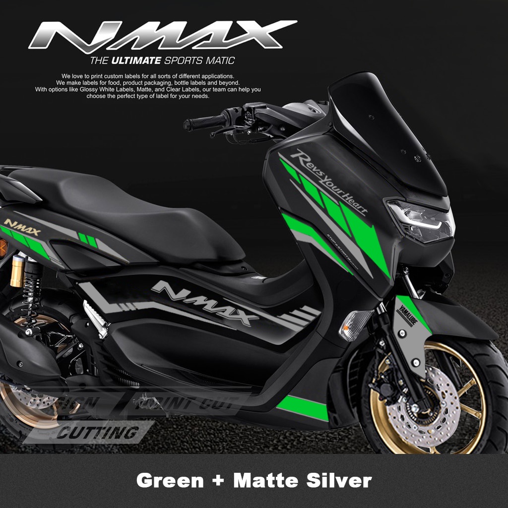 Motorcycle Sticker N-MAX 155 Decals Waterproof Full Body Stickers ...