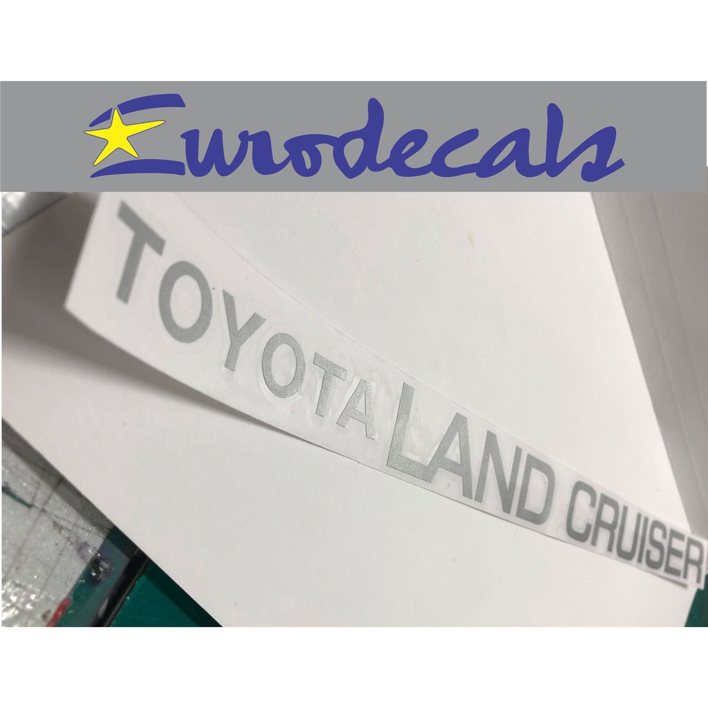 Eurodecals 1998-2004 Toyota Landcruiser Lc100 Plate Light Garnish ...