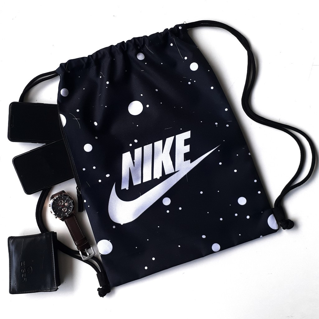 Futsal Football Drawstring Bag String Bag Gymsack Stringbag Nike Polka ...