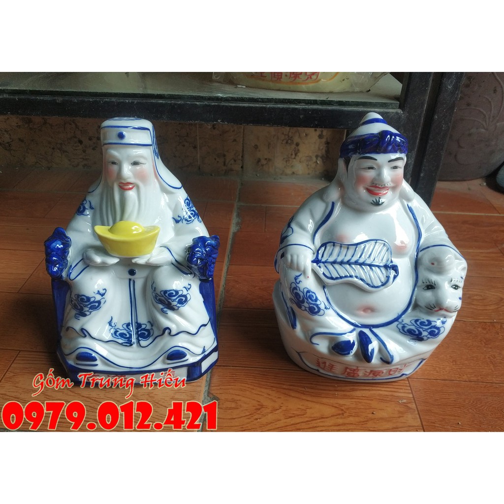 Bat Trang Earth God of Wealth Statue 20cm high | Shopee Philippines