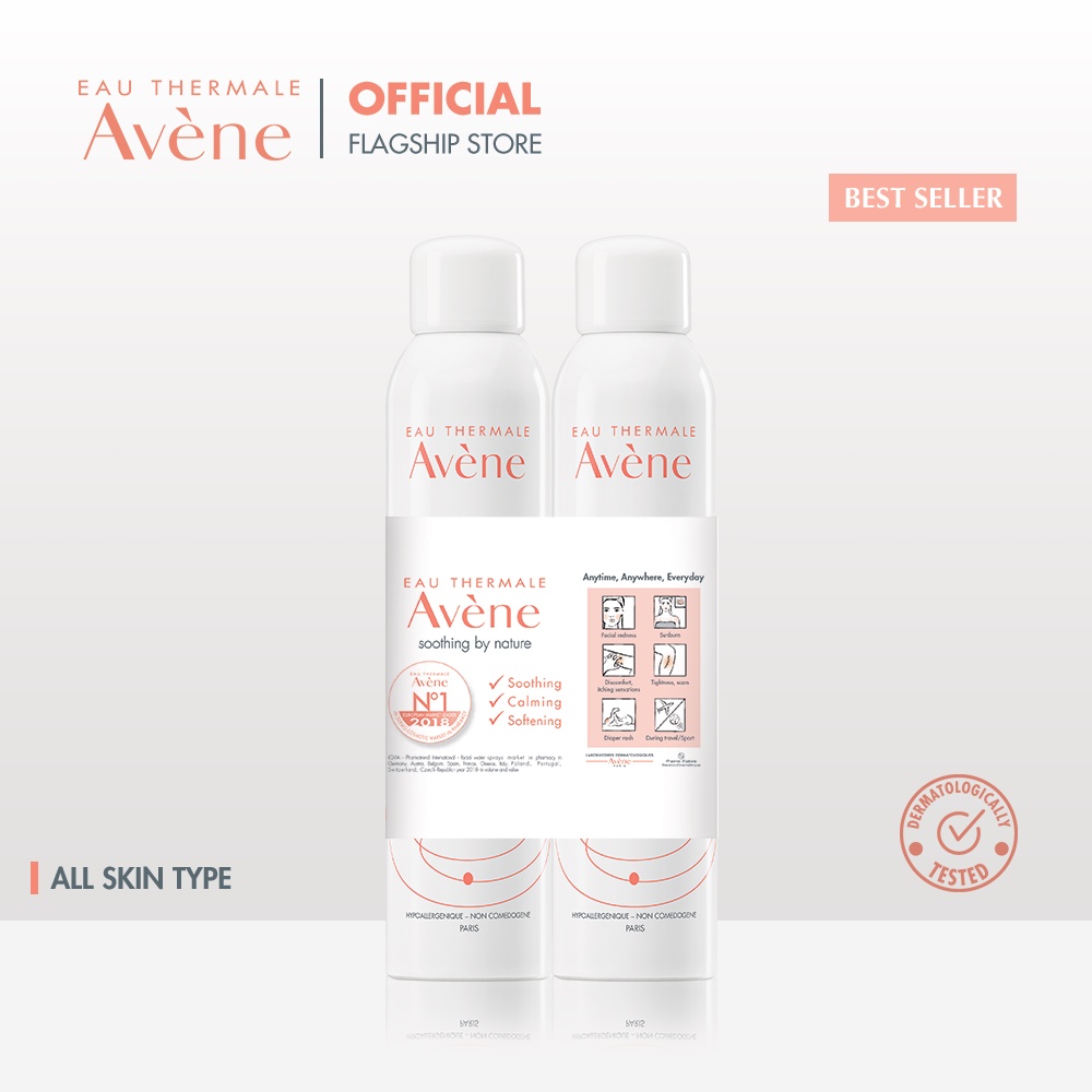 Avene Thermal Spring Water Duo Pack 300ml | Shopee Philippines